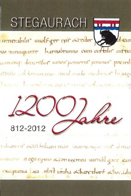 1200 Jahre Stegaurach - Literaturhinweise - Geschichte & Wappen ...